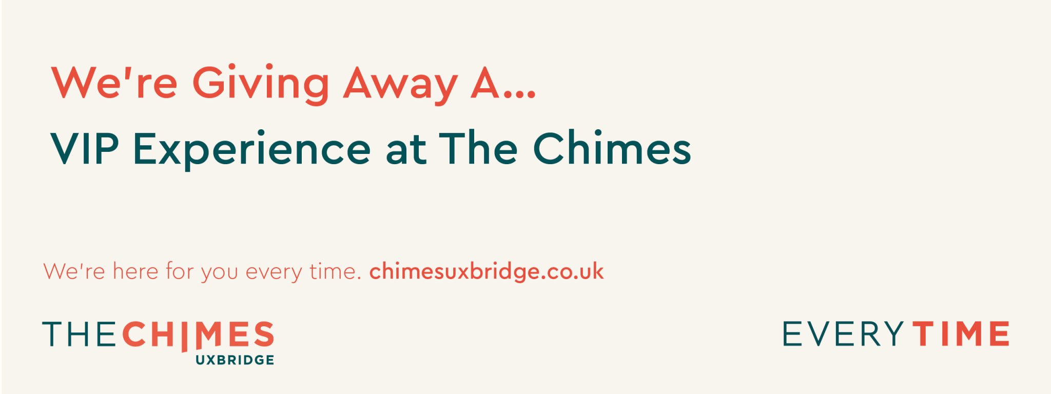 Enter To Win A VIP Experience At The Chimes - The Chimes Uxbridge